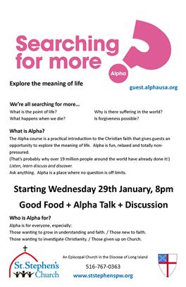 St. Stephen's ChurchAlpha Course - St. Stephen's Church